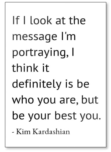 Kim Kardashians Quotes Kim Kardashian: Book Of Quotes (100+ Selected