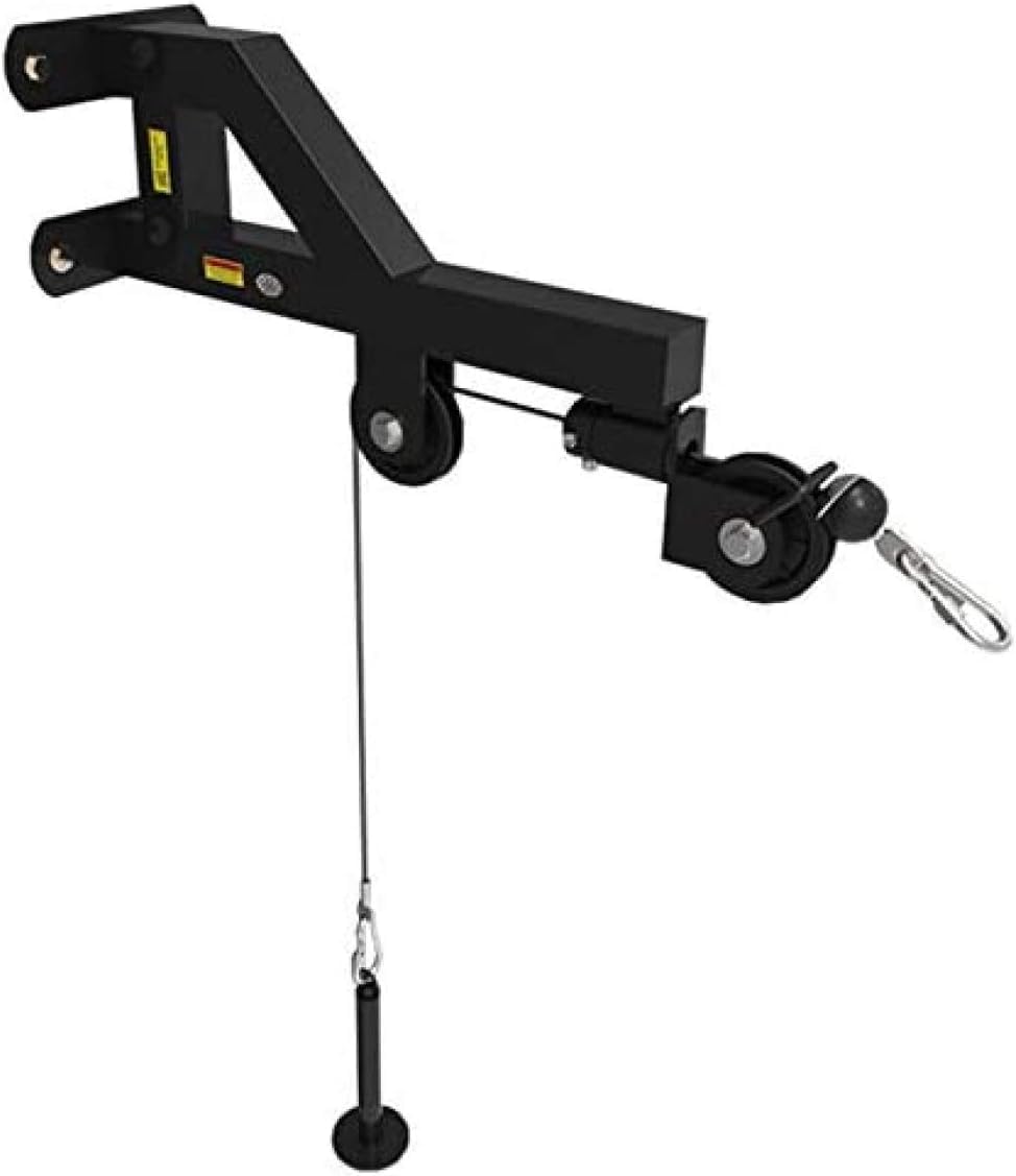 Buy MAXSTRENGTH Wall ed Pulley Lat Station Cable Machine Perfect For ...