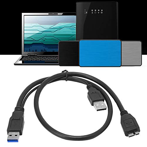 Amazon.com: USB 3.0 Dual Power Y Shape 2 x Type A to Micro B Cable ...