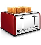 Amazon.com: 2 Slice Toaster, CUSIBOX Extra Wide Slots Stainless Steel ...