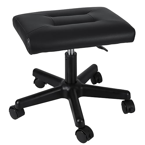 Snapklik.com : Footrest Stool On Wheels 15-20 Height Adjustable Multi ...