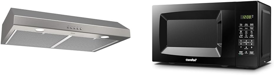 Amazon.com: Broan-NuTone BCSQ130SS Three-Speed Glacier Under-Cabinet ...