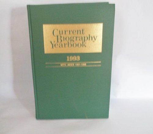 Current Biography Yearbook 1993 : Amazon.in: Books