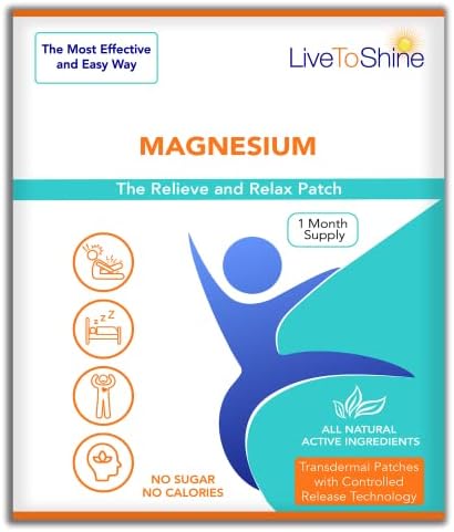 Amazon.com: Magnesium Patches Transdermal - Muscle, Bone, Nerve Health ...
