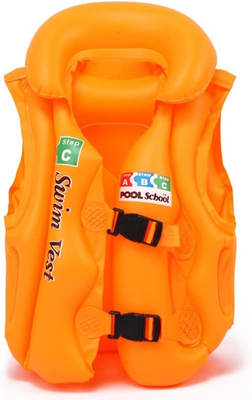 STAREX Swim Vest for Kids, Inflatable Toddler Swimming Floaties with ...