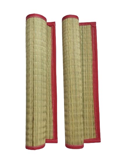 Suryadev® Aasan Mat Made up of Korai grass | Pack of 2 | For pooja ...
