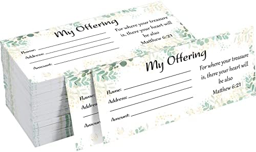 Amazon.com : 500 Pcs Offering Envelope Church Offering Tithe Envelopes ...