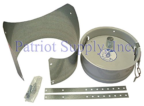 Field Controls 7 Inch MG1 Barometric Draft Control: Amazon.com ...