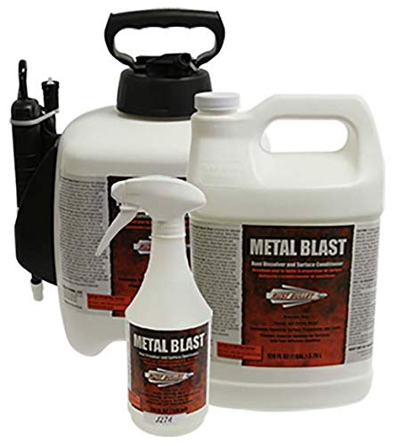 Rust Bullet Metal Blast One Gallon Sprayer Rust Remover, Rust Treatment ...