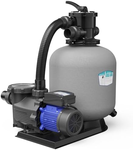 Amazon.com : AQUASTRONG Sand Filter Pump for Above Ground Pool with ...