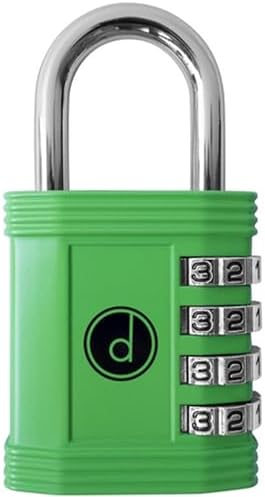 Desired Tools 4 Digit Combination Lock - Green, Weatherproof, Outdoor ...