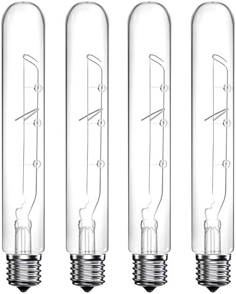 Amazon.com: Upper Bound Qty 4 40W Clear Incandescent 2700K Light Bulb ...