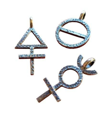 Amazon.com: Sterling Silver Three Primes of Alchemy Elements, Sulfur ...