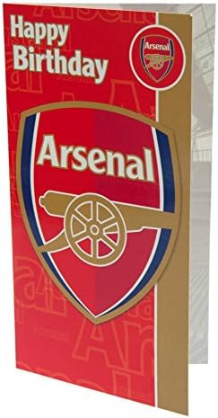Arsenal FC Official Birthday Card : Amazon.co.uk: Stationery & Office ...