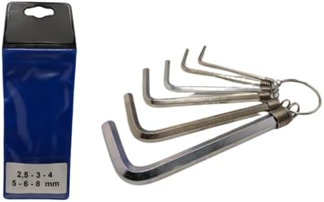 ARNDT Germany Security Hex Key Set 2.5mm-8mm (6PCS) | Double Holes ...