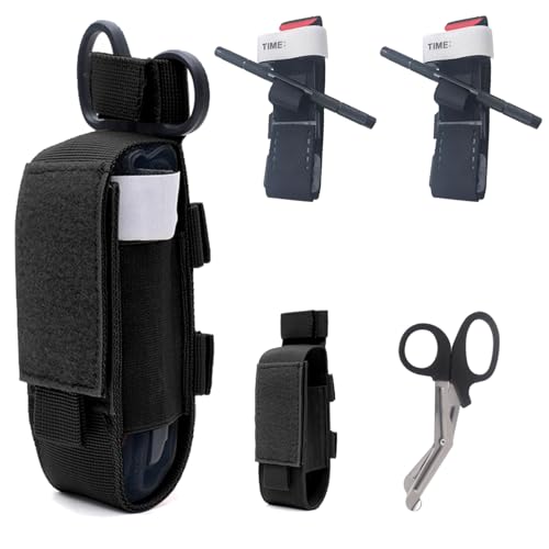 Upgraded Aluminum Windlass Rod Tactical Tourniquet Kit with 2 Pack ...