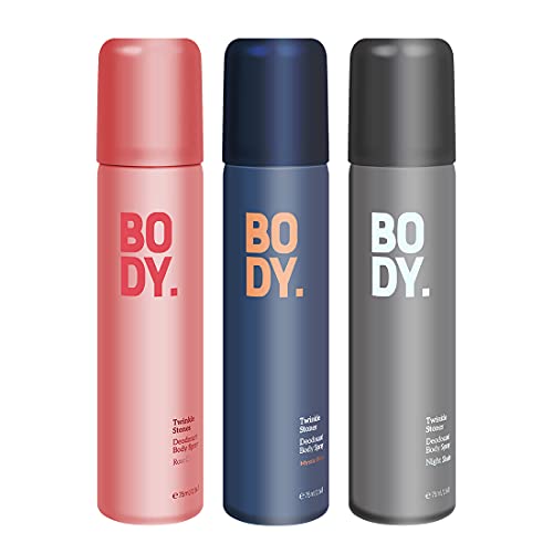 MINISO Deodorant for Unisex, Pack of 3, Long Lasting Body Spray - Price ...