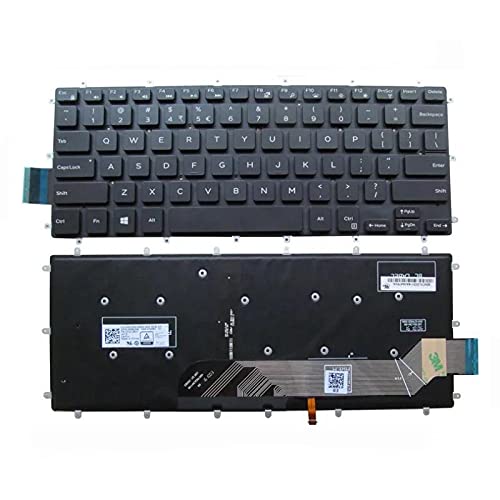 WISTAR Laptop Keyboard for DELL inspiron 5568 5578 5368 5378 7368 7378 ...