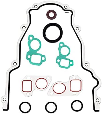Amazon.com: LIMICAR Timing Cover Set Water Pump Gaskets Crankshaft Seal ...