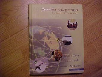 Amazon.com: Operations Management for Competitive Advantage (McGraw ...