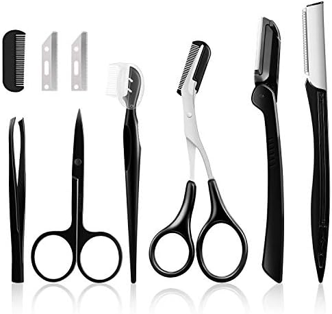 Amazon.com: Eyebrow Kit, Multipurpose Exfoliating Dermaplaning Tool ...