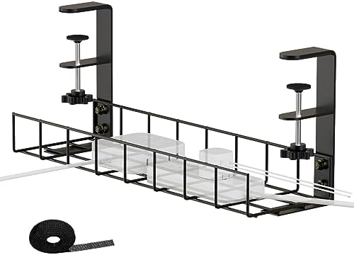 Amazon.com: Sungaryard Cable Management Under Desk, 15.7'' Cord ...