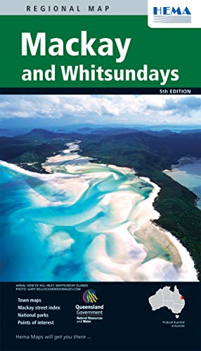 Snapklik.com : Mackay & Whitsundays Regional Map By Hema