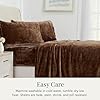 Amazon.com: NY Loft Ultra Soft Micro Fleece Sheets Set with Extra Deep ...