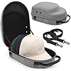Amazon.com: Livememory Hat Travel Case - Hard Hat Case for Baseball ...