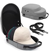 Amazon.com - Livememory Hat Travel Case - Hard Hat Case for Baseball ...
