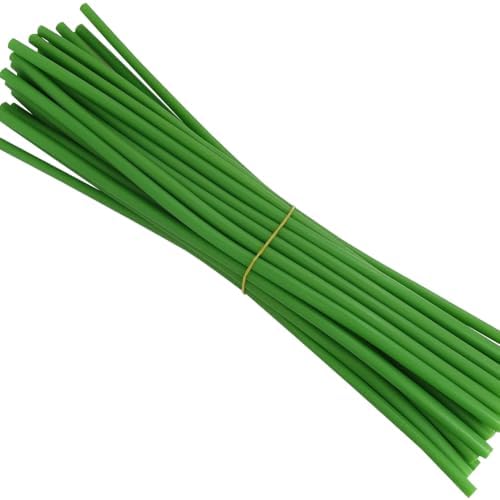 Amazon.com: ccHuDE 50 Pcs 30cm Flower Stem Covers Tubes Plastic ...