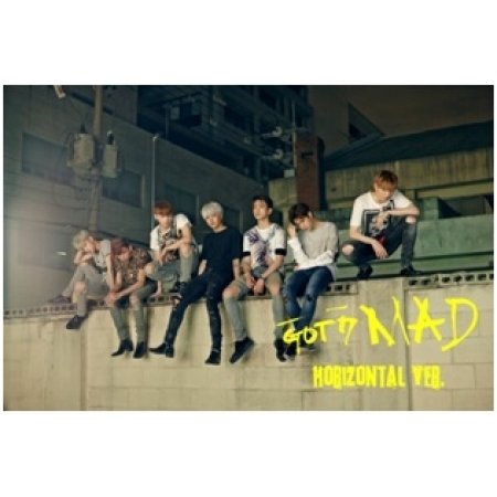 GOT7 - [ MAD ] Mini Album HORIZONTAL.Ver CD + Photocard + Booklet ...