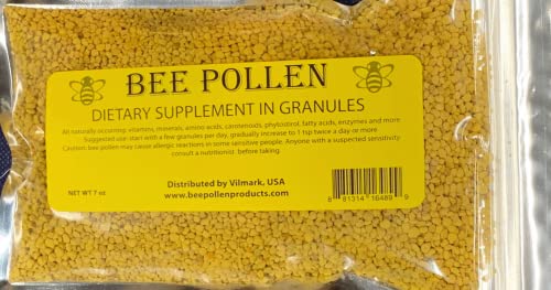 BEE Pollen 100% Pure Natural Bee Pollen Granules 7 oz - Insect Gourmet ...