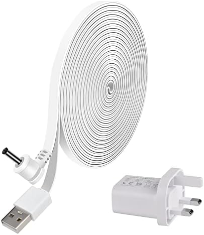 VIEWZONE Power Charge Cable Compatible with Stick Up Cam Battery and ...