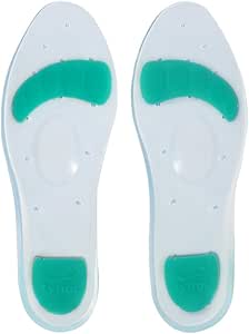 TYNOR 1 Pair Silicon Insoles, Breathable Arch Support Insoles Inserts ...