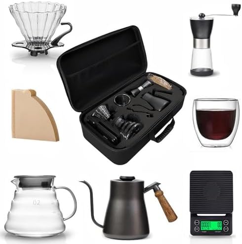 SALE V60 Coffee Maker Gift set Accessories Kitchen V60 Scale with timer ...