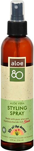 Amazon.com : Lily of the Desert Aloe 80 Organics Styling Spray, Aloe ...