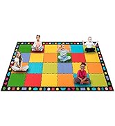 Amazon.com: Booooom Jackson Classroom Carpets Kid Rug for Classroom ...