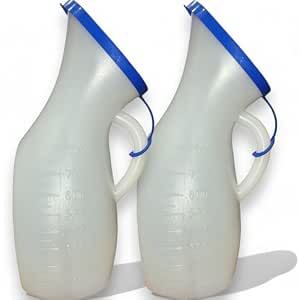 AdviCare Female Urine Pot 1000ml Capacity – Portable Urinal for Women ...