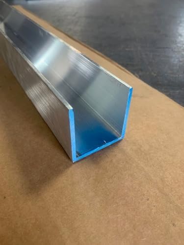 Amazon.com: 1/8" Thick x 2" x 2" Aluminum Channel, 6061-T6 Aluminum ...