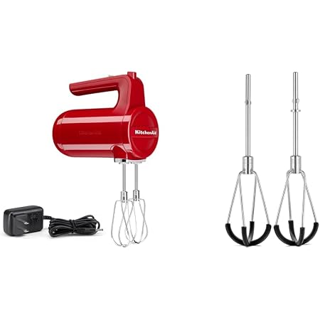 Amazon.com: KitchenAid Cordless 7 Speed Hand Mixer - KHMB732, Matte ...