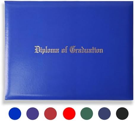 Amazon.com : Gradois Imprinted Diploma Cover 8.5“X11” Graduation ...