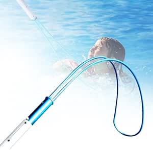 Lifesaving Pool Rescue Pole - Emergency Safety Hook with Aluminum ...
