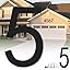 Amazon.com: YUEYIN Enlarge 16 Inch Outdoor House Numbers, Black Matte ...