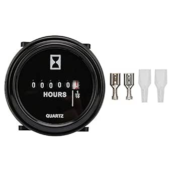 SH-1 Digital Hour Meter, Waterproof Industrial Generator Timer with LED ...