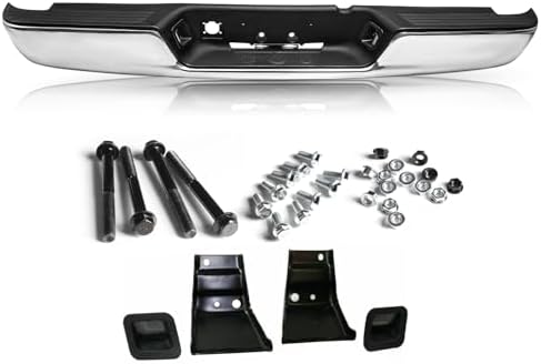 ECOTRIC Rear Step Bumper Steel & Plastic Fleetside Styleside Chrome ...