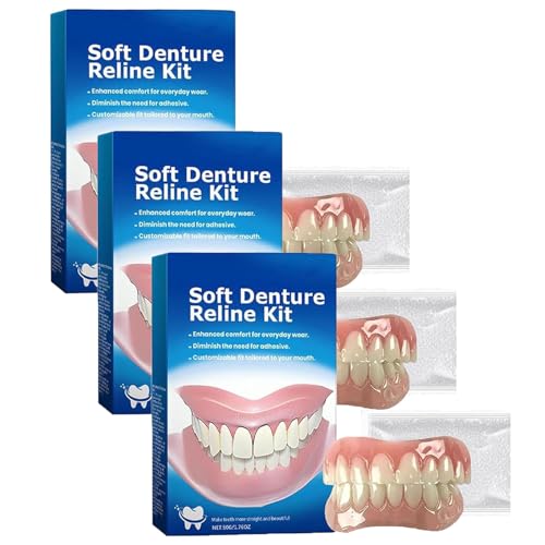 Furzero Silikon-Reline Gebiss-Set, Bikenda Silicone Reline Denture Set ...