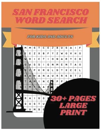 San Francisco Word Search: Learn about San Francisco while having fun ...