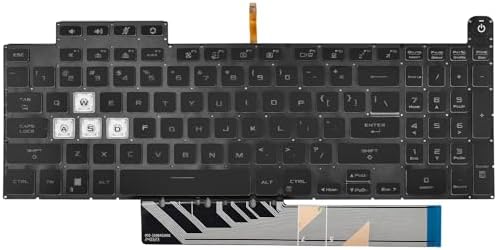 KBRPARTS Replacement Backlit Keyboard for ASUS TUF A15 F15 FA507 FX507 ...