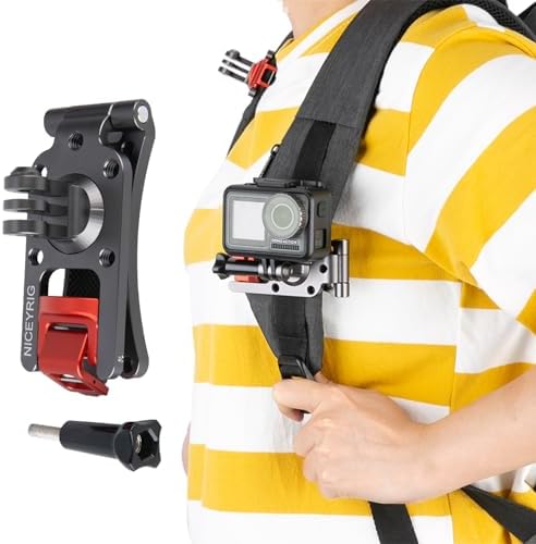 SUREWO Magnetic Quick Release Backpack Mount,360° Backpack Shoulder ...